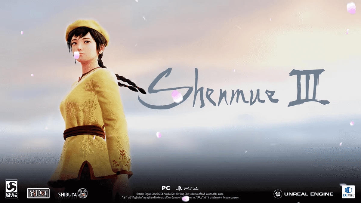 Shenmue III Release auf November verschoben • PlayDNA
